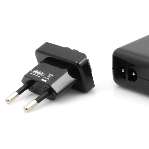 System-S Micro USB Netzteil Ladegerät mit Spiralkabel 30 - 135 cm 2A