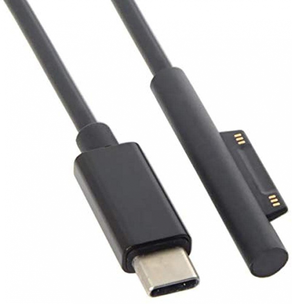 USB 3.1 Typ C Kabel für Microsoft Surface Pro 3 4 5 6 Book 12V bis 15V ...